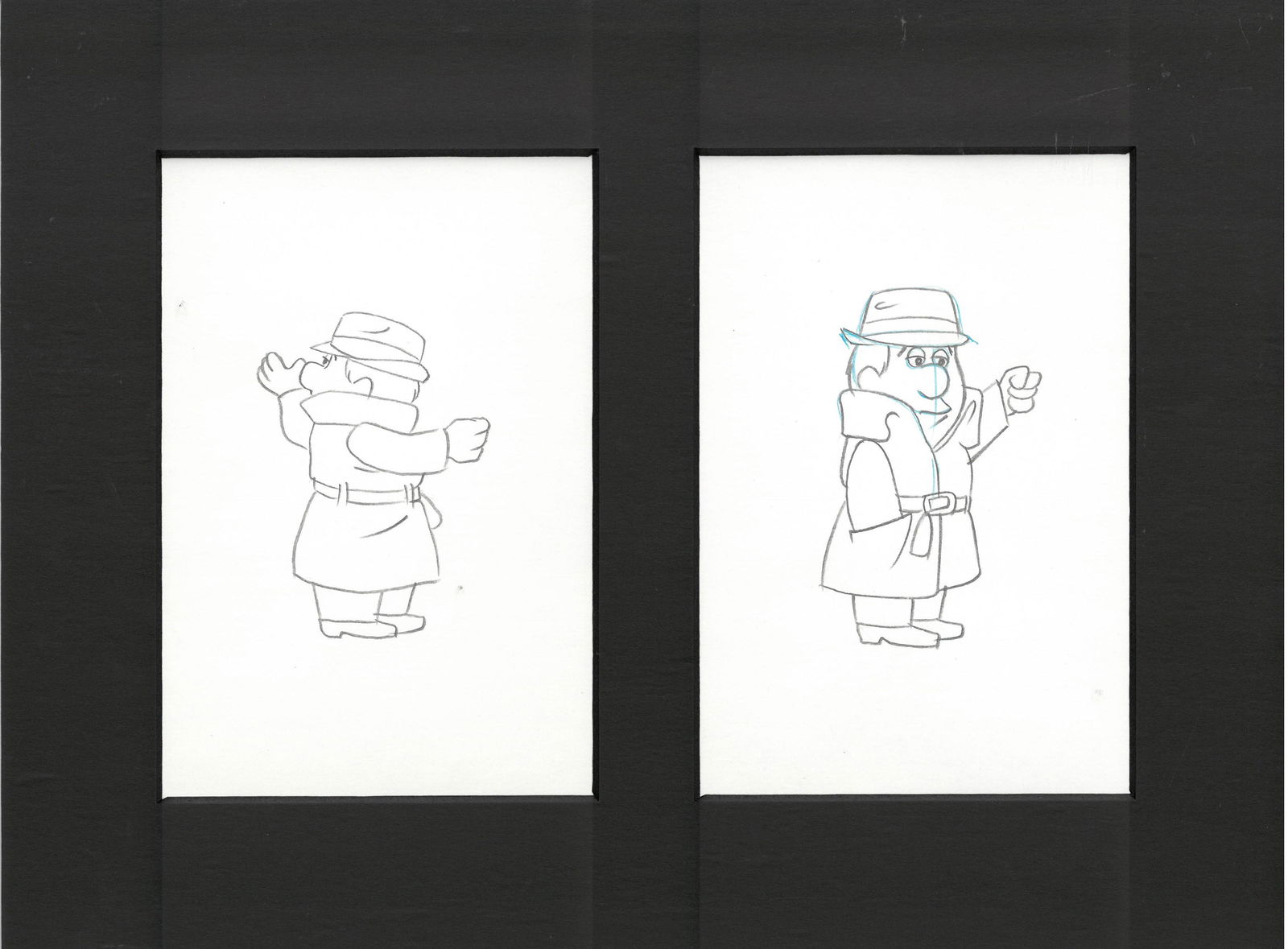 Inch High Private Eye Original Production Drawings
