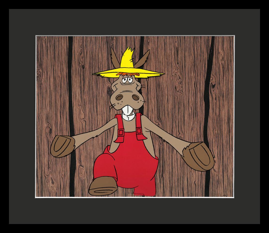 Hee-Haw Production Original Cel/Drawing (1969-1970)-Framed (#0205) on ...