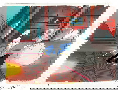 Miyamoto Usagi Of (tmnt) Turtles Original Production Cel/drawing