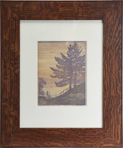 Jane Berry Judson Woodblock