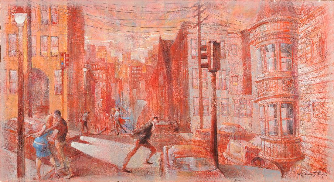 Raymond Howell Untitled San Francisco Street Scene