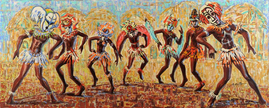 Benjamin Britt African Dancers