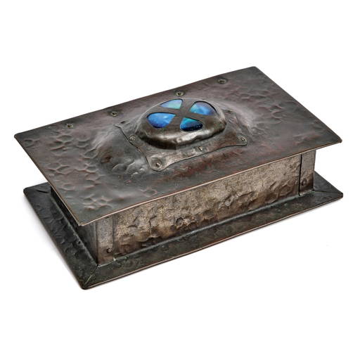 Arts and Crafts box with Ruskin inserts (#0091) on Jan 08, 2023 ...