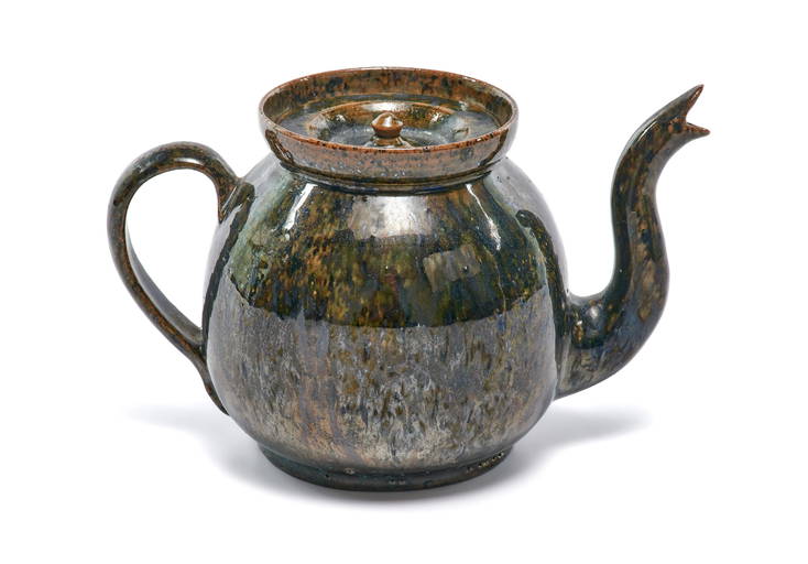 George Ohr teapot (#0160) on Jan 08, 2023 | Treadway in OH