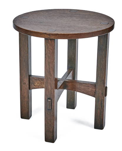 Gustav Stickley Tabouret
