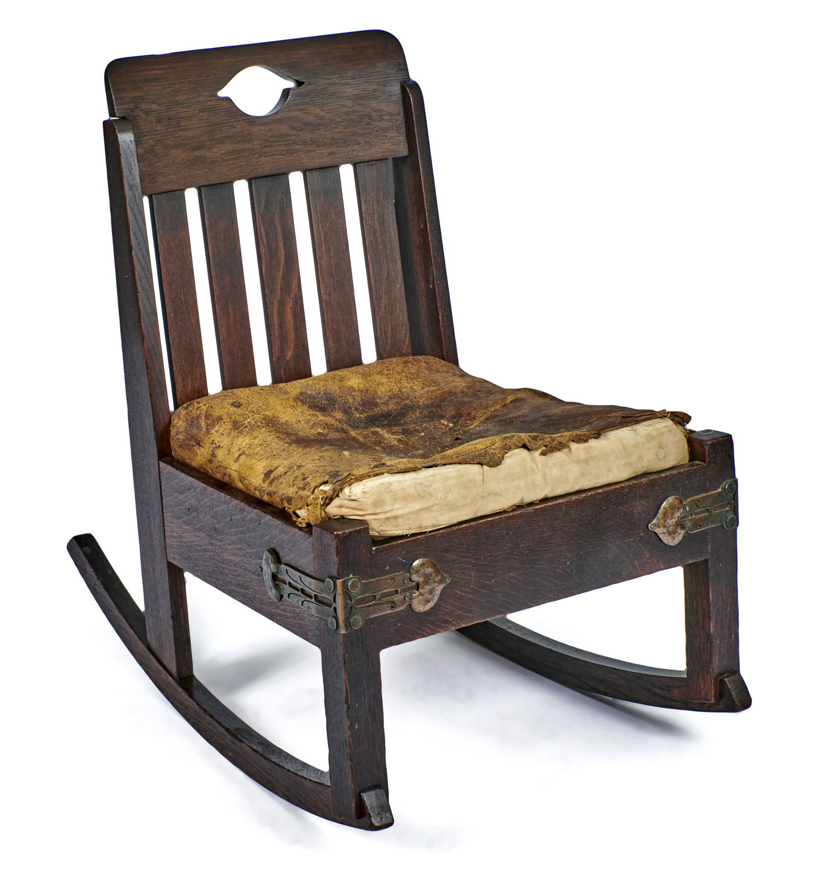 Stickley Brothers Slipper Rocker Auction