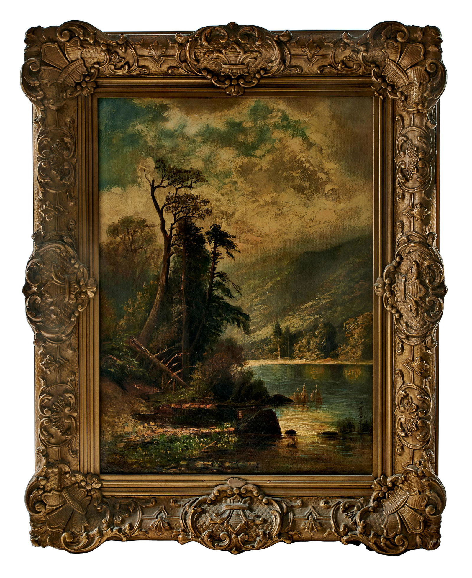 Charles Alvah Walker (american, 1848-1925) Oil On Canvas Auction