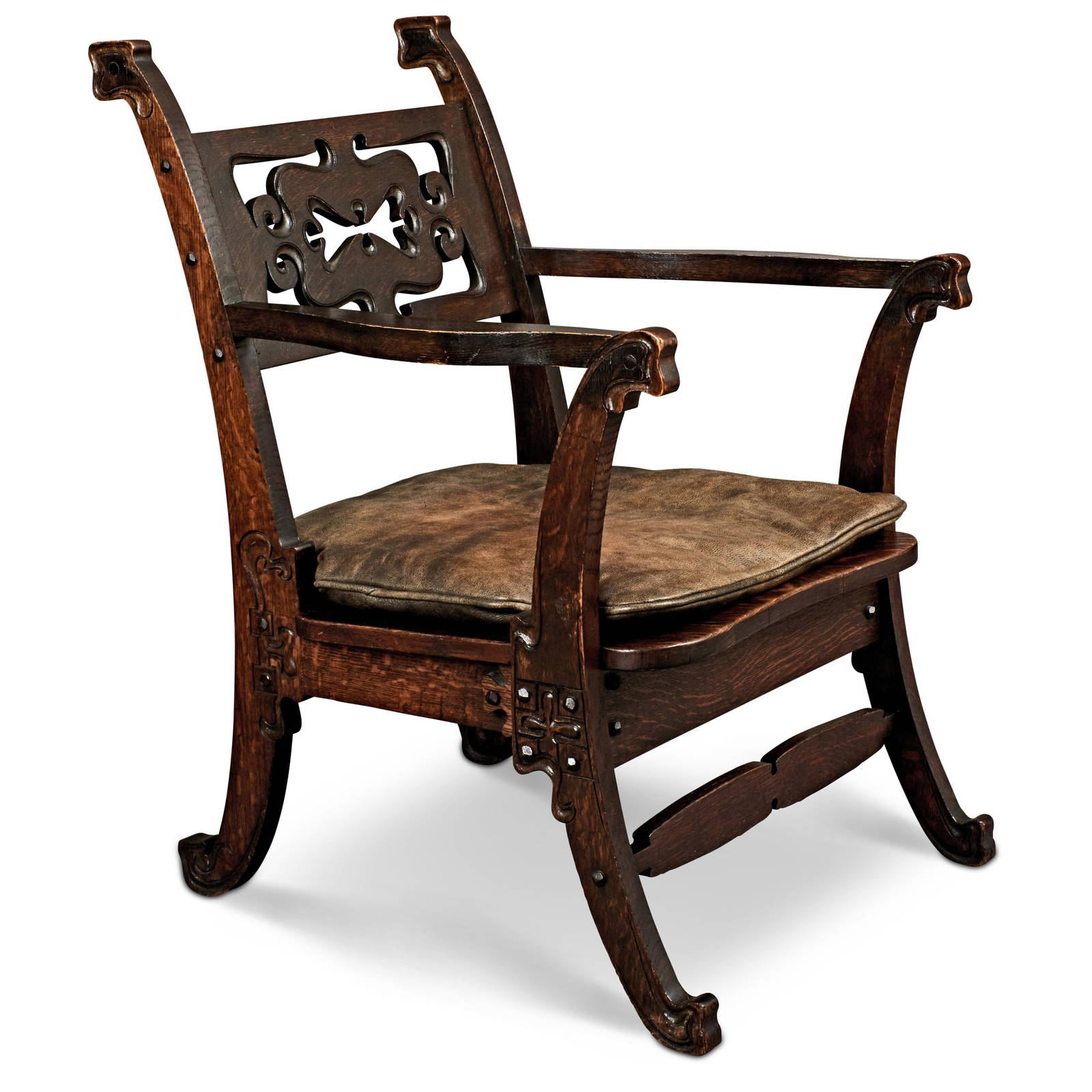 Charles Rohlfs Chair Auction