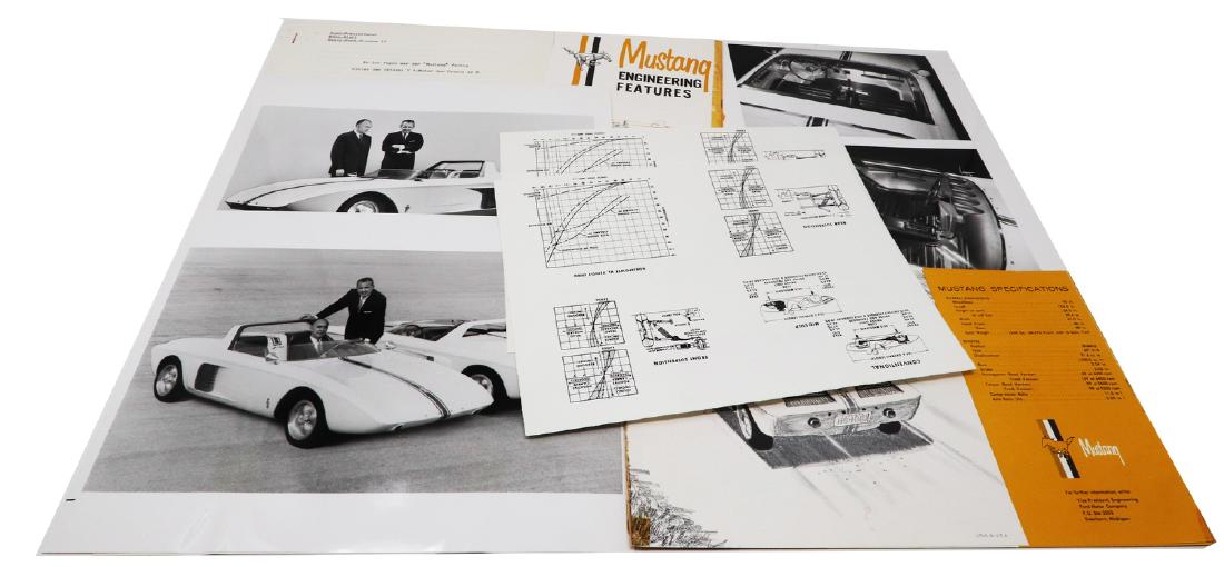 Ford Press Writing Ford Mustang Prototype