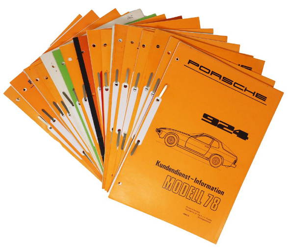 Porsche Customer Service Information Type 924/turbo