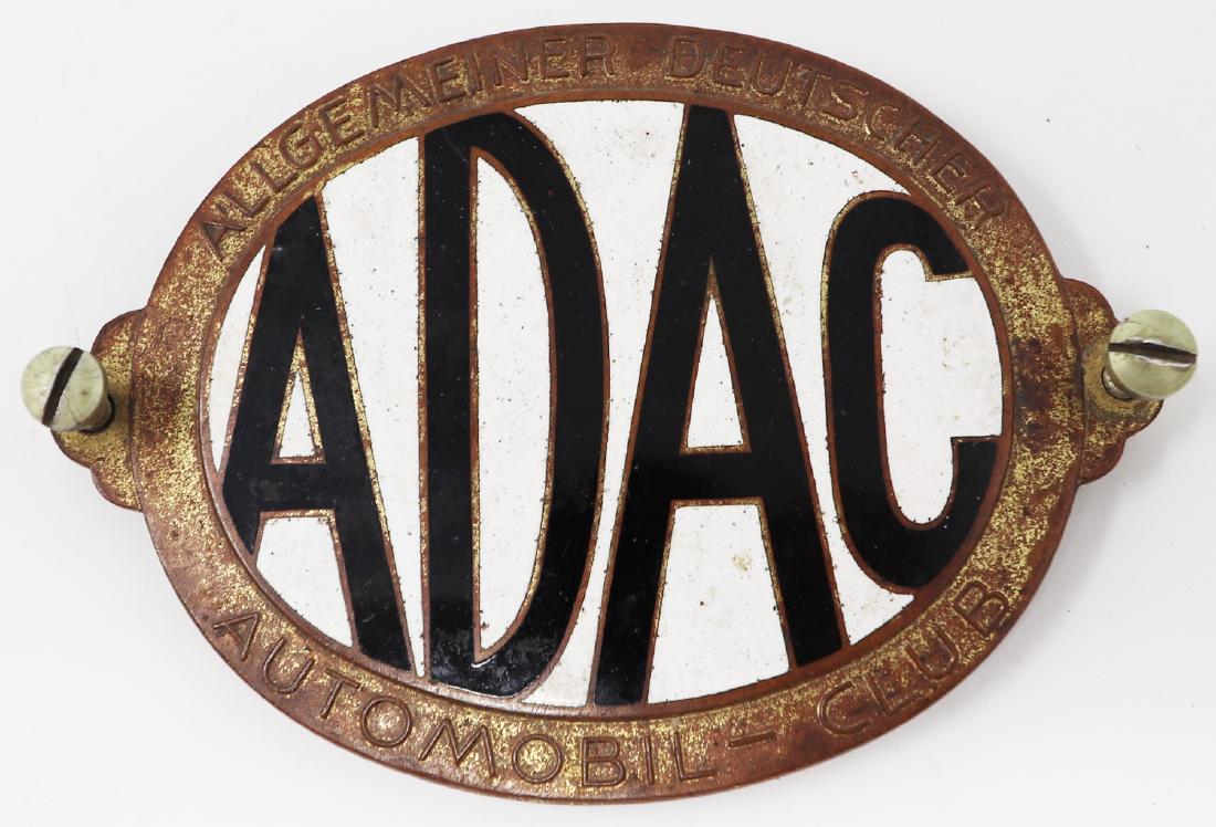 Adac Badge 'allgemeiner Deutscher Automobil Club' From