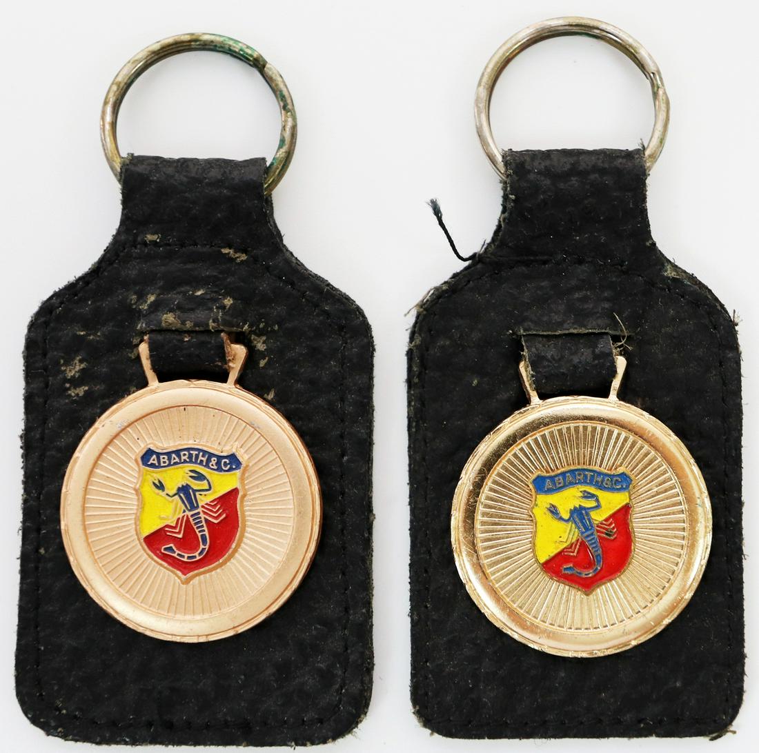 Abarth 2 Key Rings