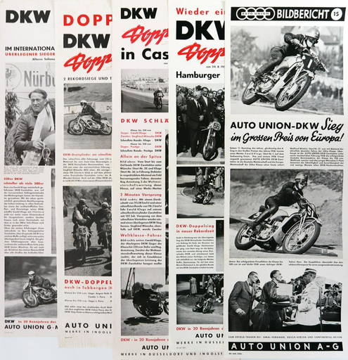 Dkw 5 X Dkw Poster About Race Victories From The 50s