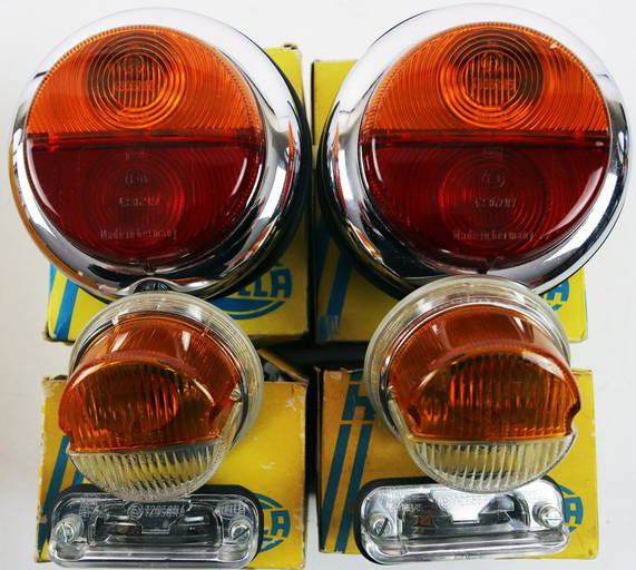 Porsche 6 Parts Part Set For Type 904 Carrera Gts