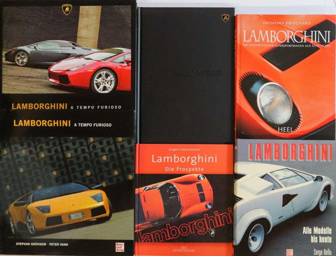 Lamborghini 6 Books