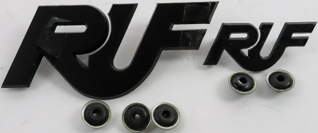 Porsche 2 Ruf Carbody Emblems Front And Rear