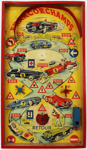 Automobilia Pinball machine 'Spa Francorchamps' - May 14, 2021 | Ni ...