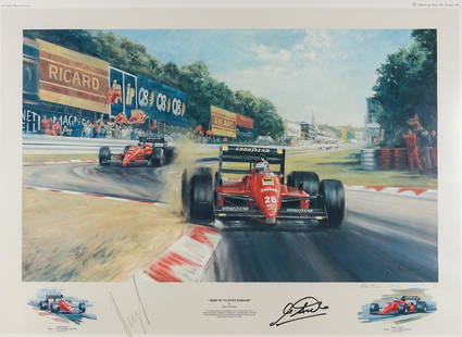 Ferrari Death Card Enzo Ferrari