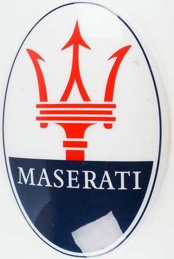 Maserati Illuminated Advertising Sign Cover