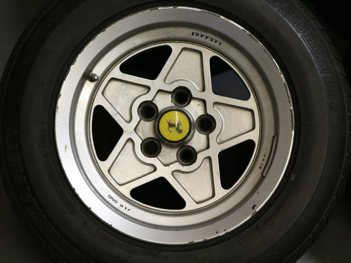 Ferrari 4 Campagnolo five-spoke rims for type 308 (#0944) on May 06 ...