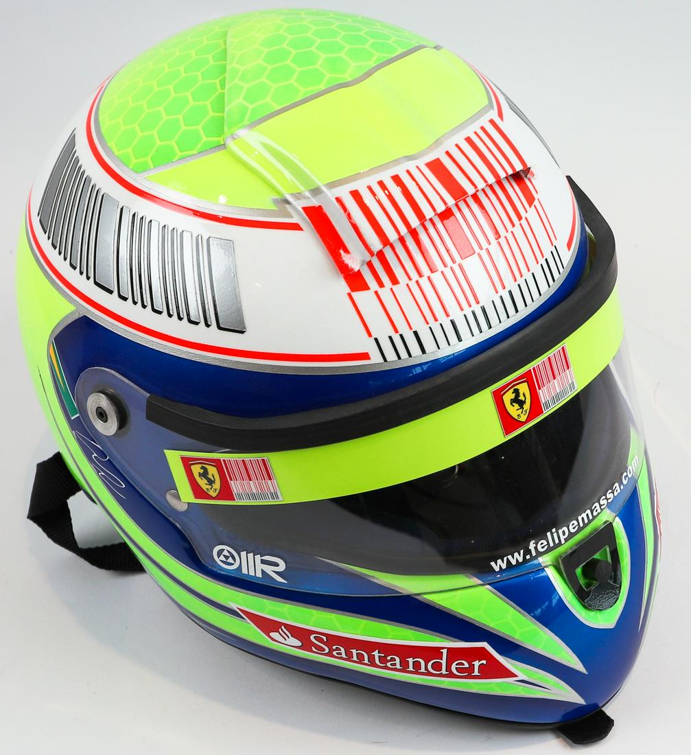 Ferrari Replica Schuberth Racing Helmet Of Felipe Massa