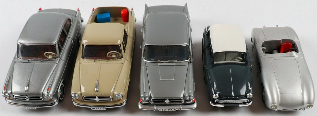 Automobilia 5 Parts Model Cars Lloyd And Borgward