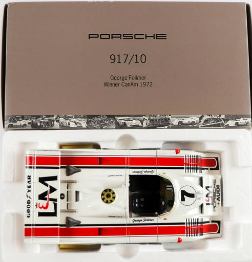Porsche Model Type 917 / 10 George Follmer Winner Canam 197