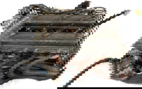 Alfa Romeo Engine Block With Cylinder Head And Gearbox Hous Auction