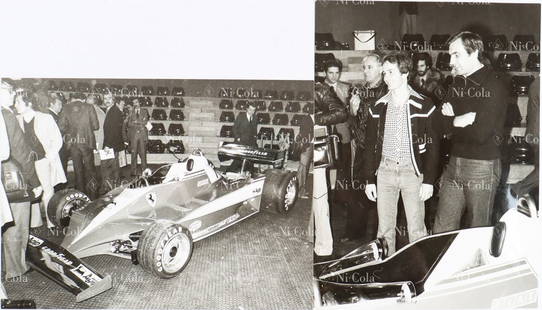 Ferrari 18x B/w - Press Photo Scuderia Filipinetti From The Auction
