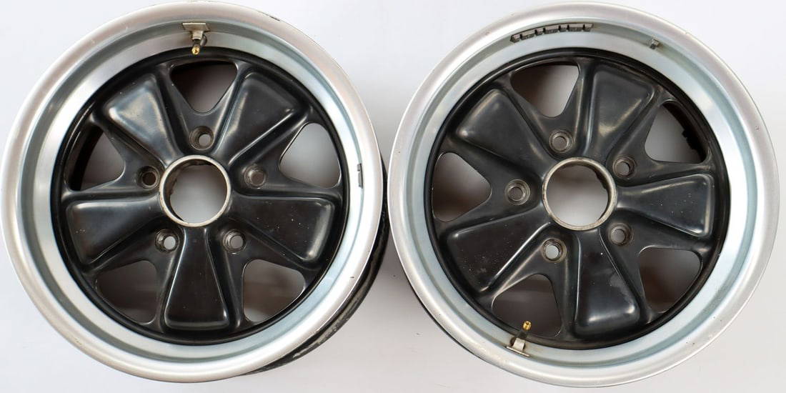 Porsche 2 X Fuchs Rims From Year Of Construction 1974 Onwar Auction