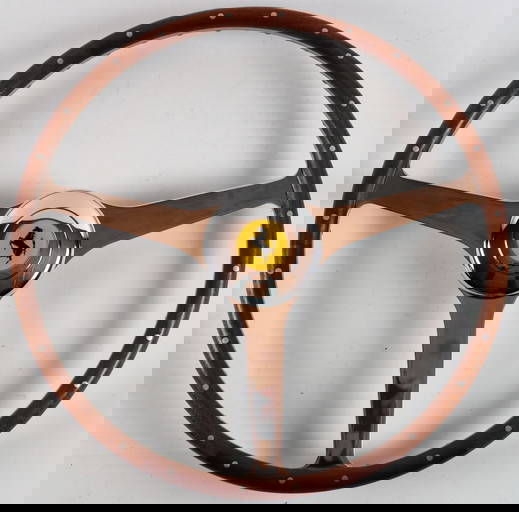 Ferrari Wooden Steering Wheel Type 500 Mondial And 750 Monz