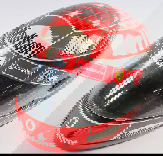 Ferrari Racing Helmet In Michael Schumacher Design