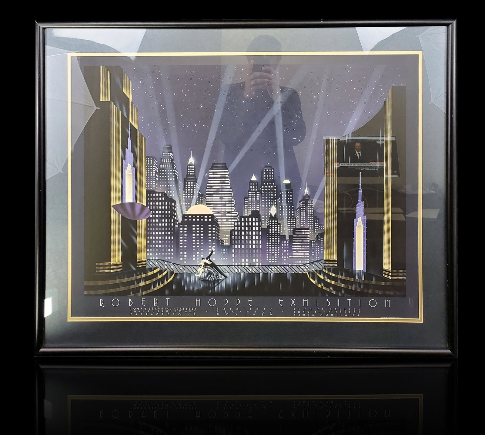 Robert Hoppe Exhibition Lithograph