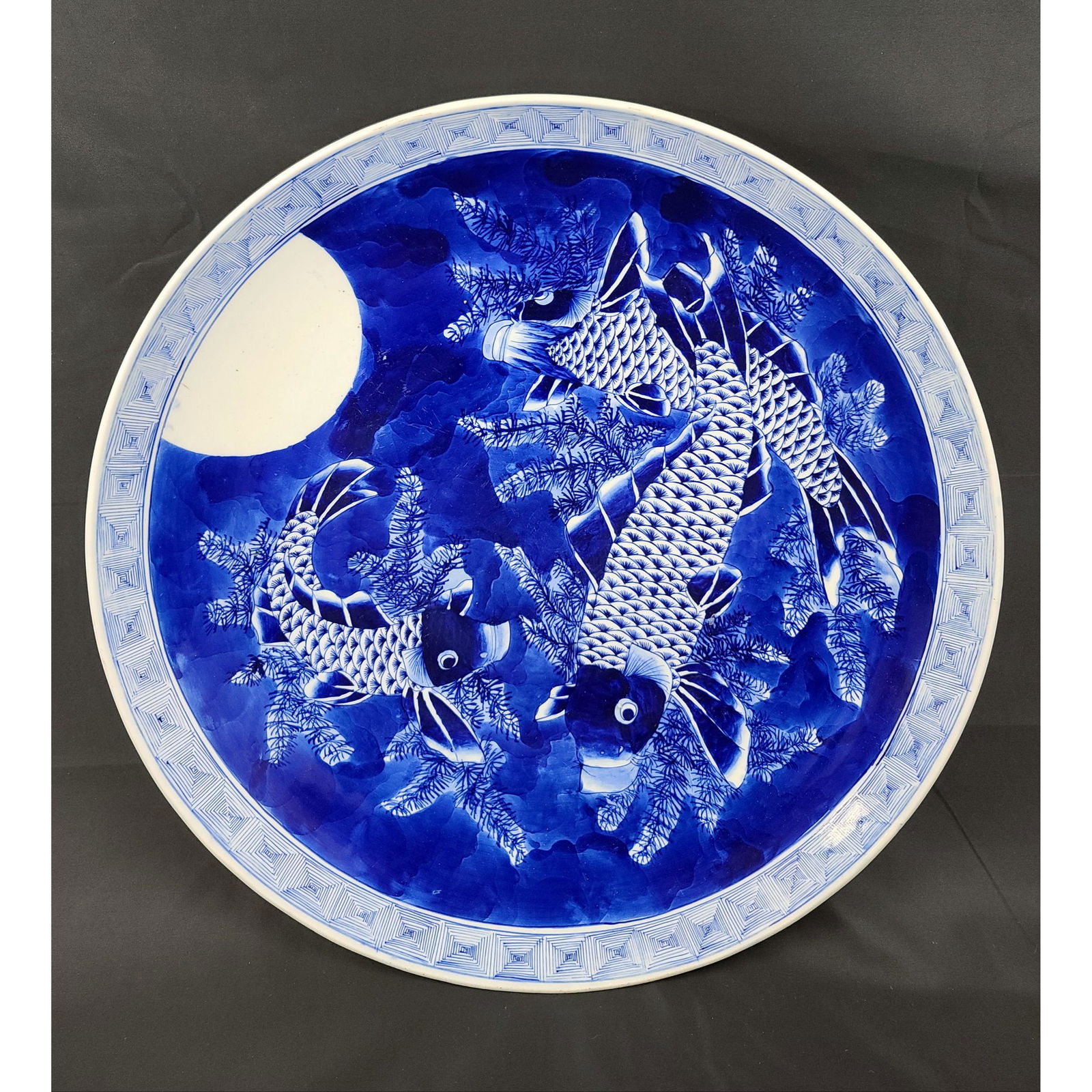 Large Japanese Blue & White Koi Fish Charger - Jun 27, 2020 ...