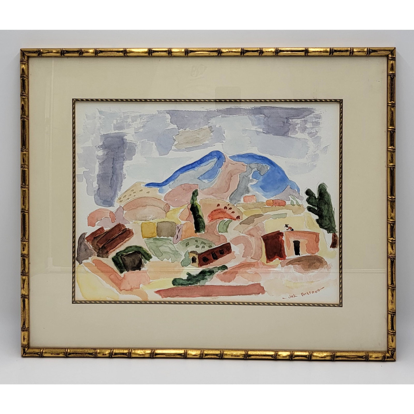 New Mexico Jackson Ballard Watercolor Painting Signed - Mar 27, 2021 ...