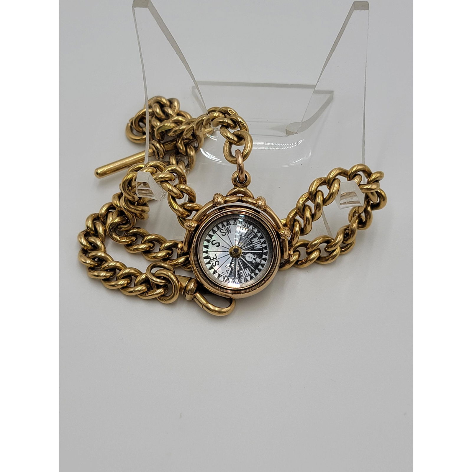 18k Gold Watch Fob With Hallmarks 104.33 Grams