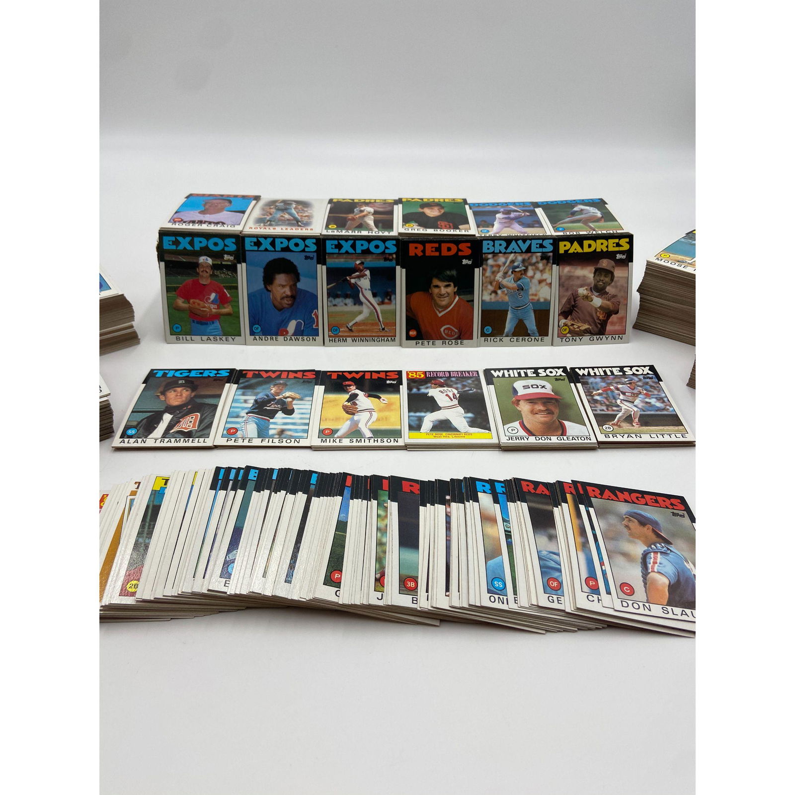 Vintage 1986 Topps Baseball Cards Complete Set