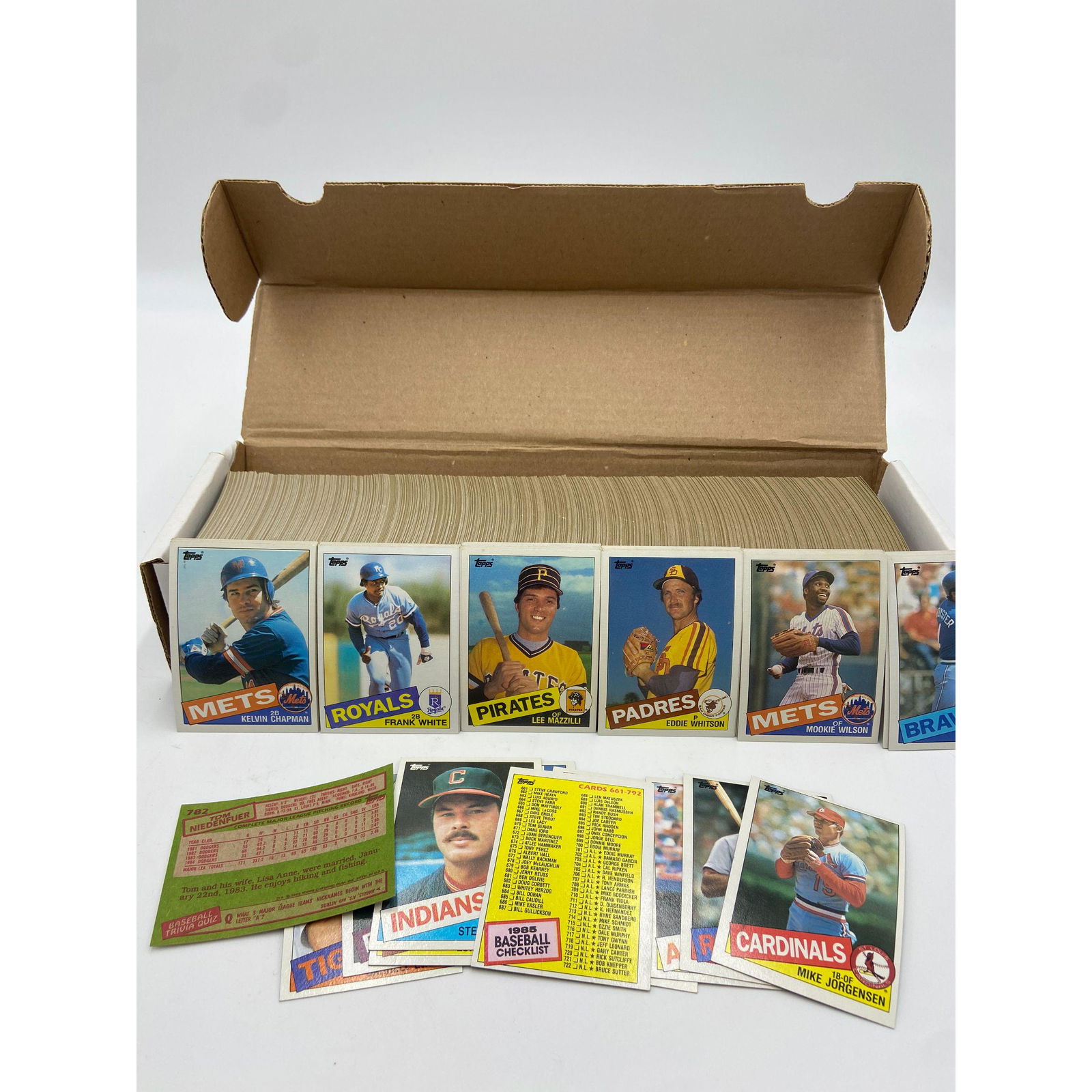 Vintage 1985 Topps Baseball Cards Complete Set