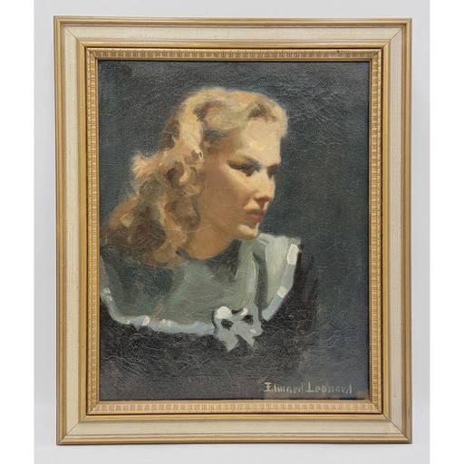 EDWARD LEONARD (1901-1968) O/B PORTRAIT PAINTING OF A L - May 31, 2021 ...