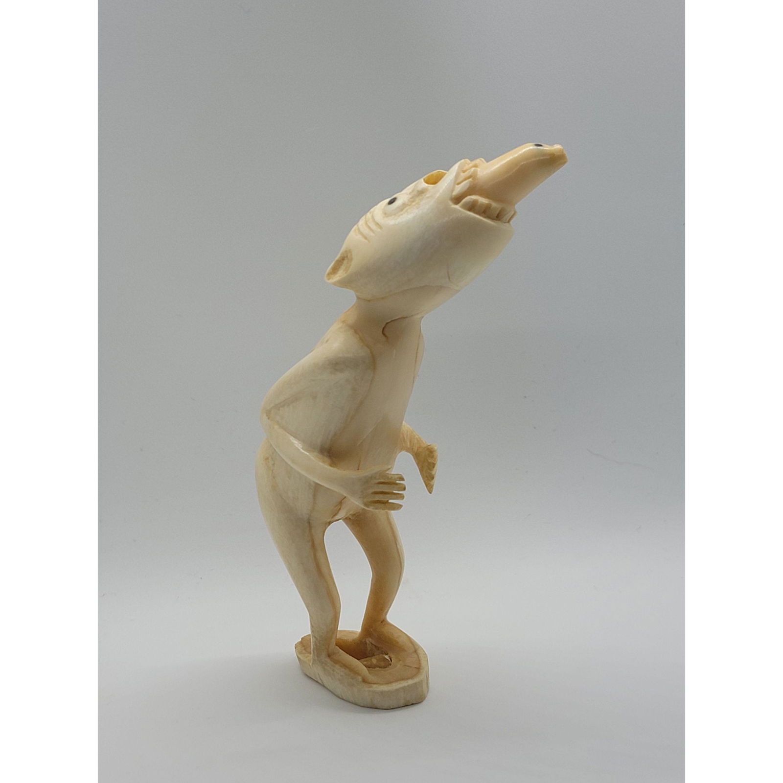 Early 20th C Greenland Eskimo Tupilak Inuit Carving