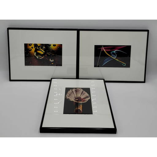 Lot Of 3 Signed Alex Pietersen Color Photographs