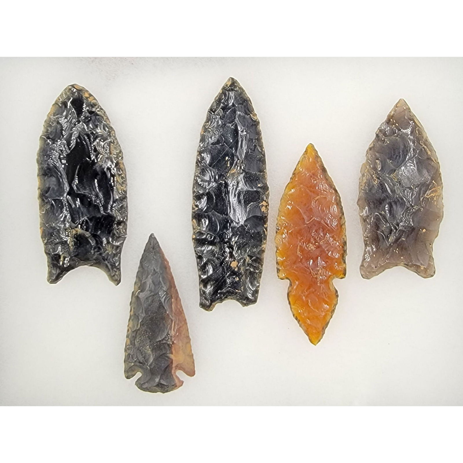 5 Obsidian Point From UTAH Age Unknown | Barnebys