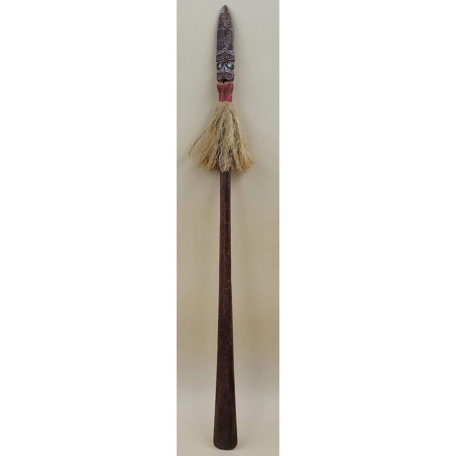 A New Zealand Maori "taiaha" Tribal War Club