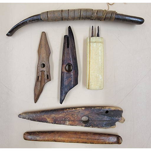 Lot Of 6 Antique Inuit / Alaskan Tools / Implements Early (#0046) on ...
