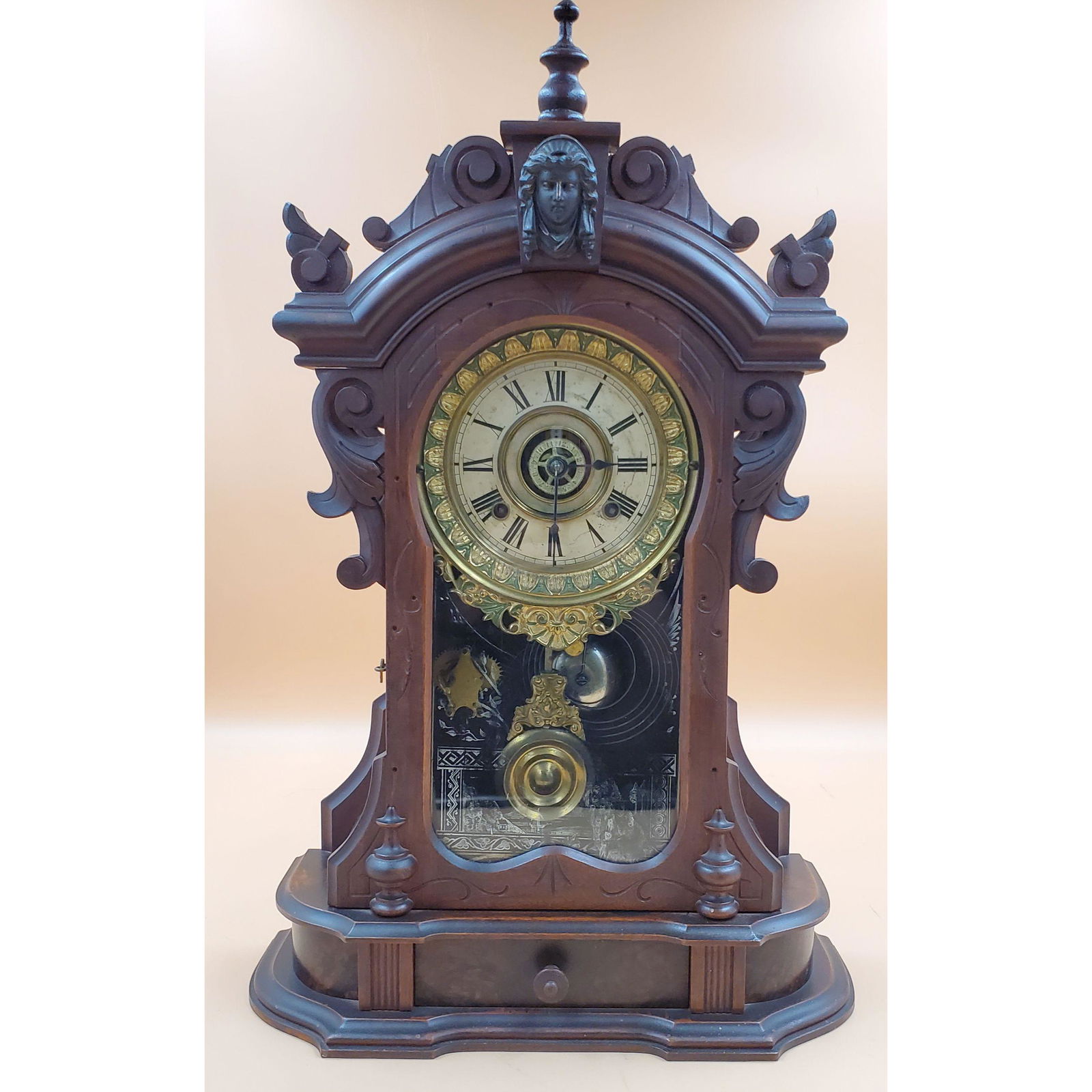 Late 1800's Ansonia "Monarch" Model Mantle Clock - Aug 27, 2022 ...