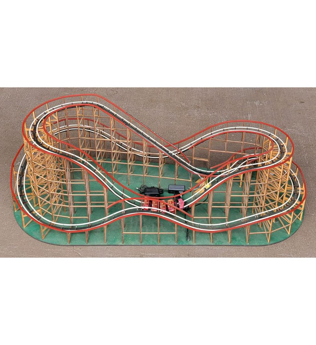 A Large Vintage Toy Roller Coaster And It Works (#0053) on Jan 21, 2023 ...
