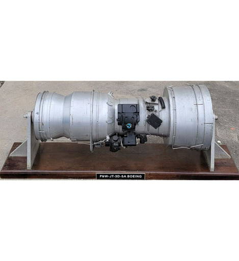 A Vintage B52 Boeing 707 Or 727 Engine Factory Mock Up (#0054) on Jan ...