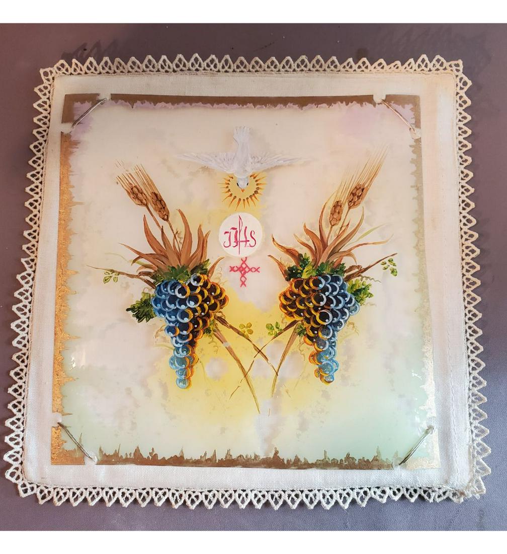 A Gorgeous All Hand Painted And Hand Made Traditional Chalice Pall Auction