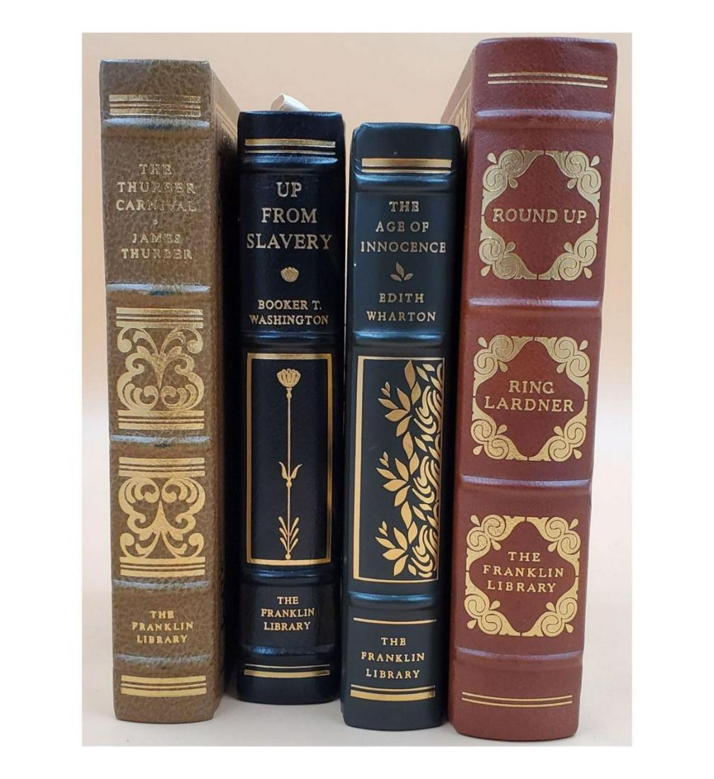 4 Mint Volumes From The Franklin Mint Library Auction