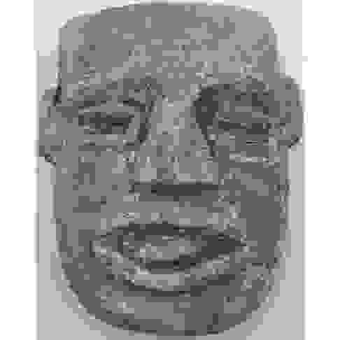 A Pre-columbian Carved Stone Face Mask Auction